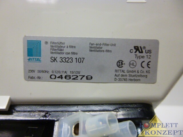 Rittal Sk 3323 107 Filterlüfter Lüfter | eBay